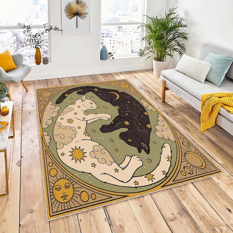 Cat Rug - Etsy