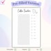 Coffee Tracker Bullet Journal Printable Page Yearly Coffee Log Daily ...