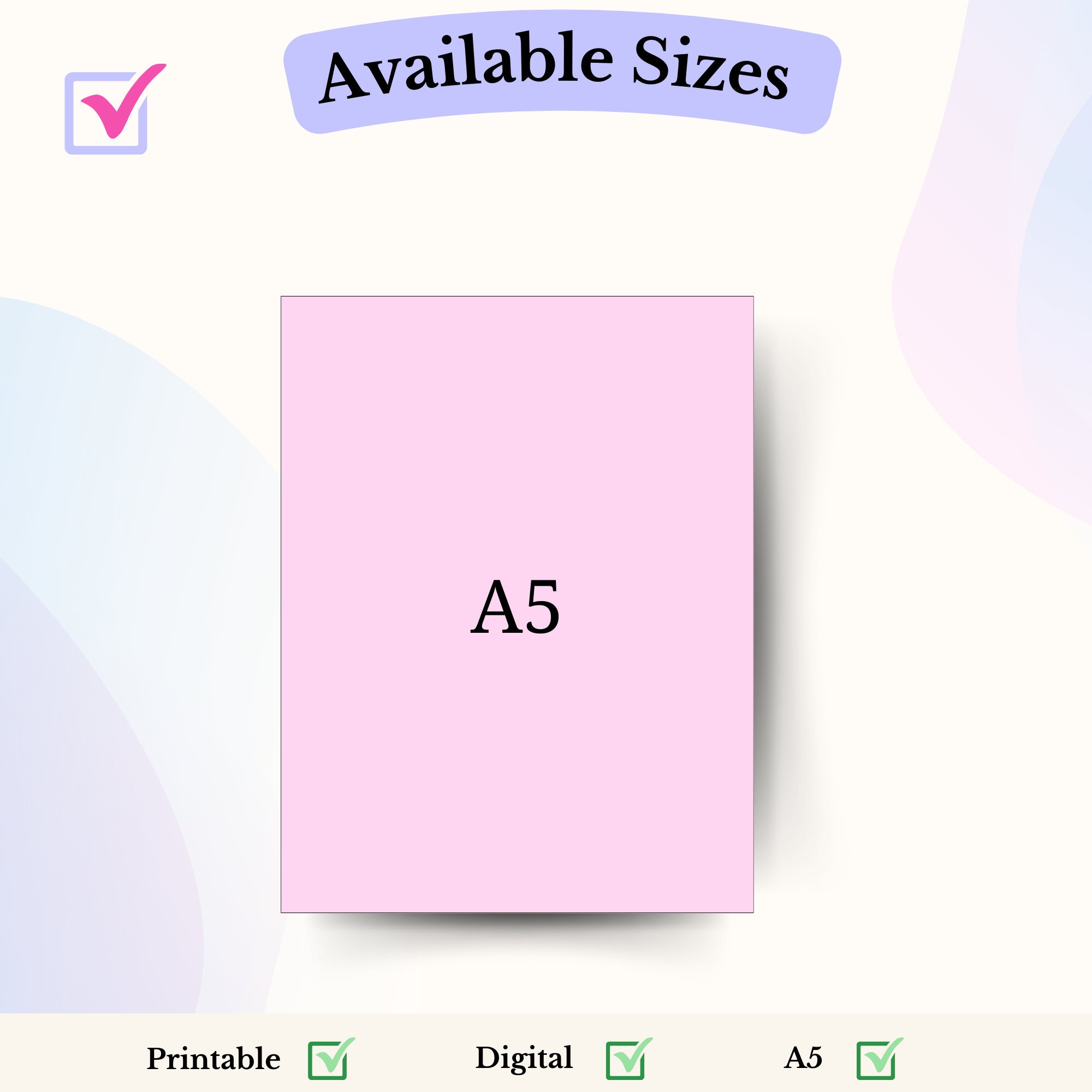 Weather Tracker A5 Bullet Journal Page Digital Yearly Tracker Planner ...
