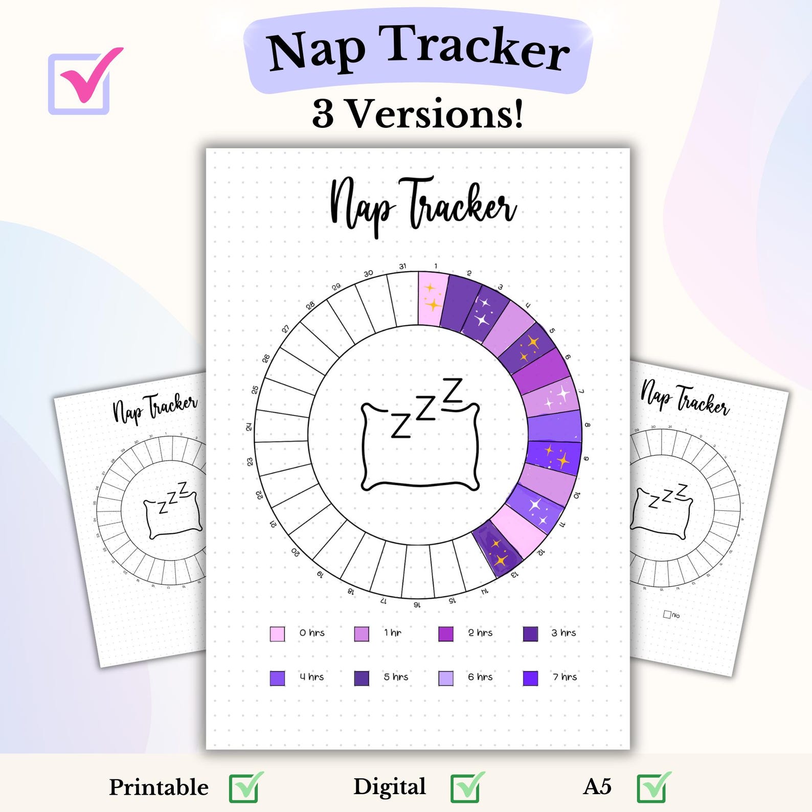 Nap Tracker Bullet Journal Printable Nap Log Sleep Tracker Sleep Log ...