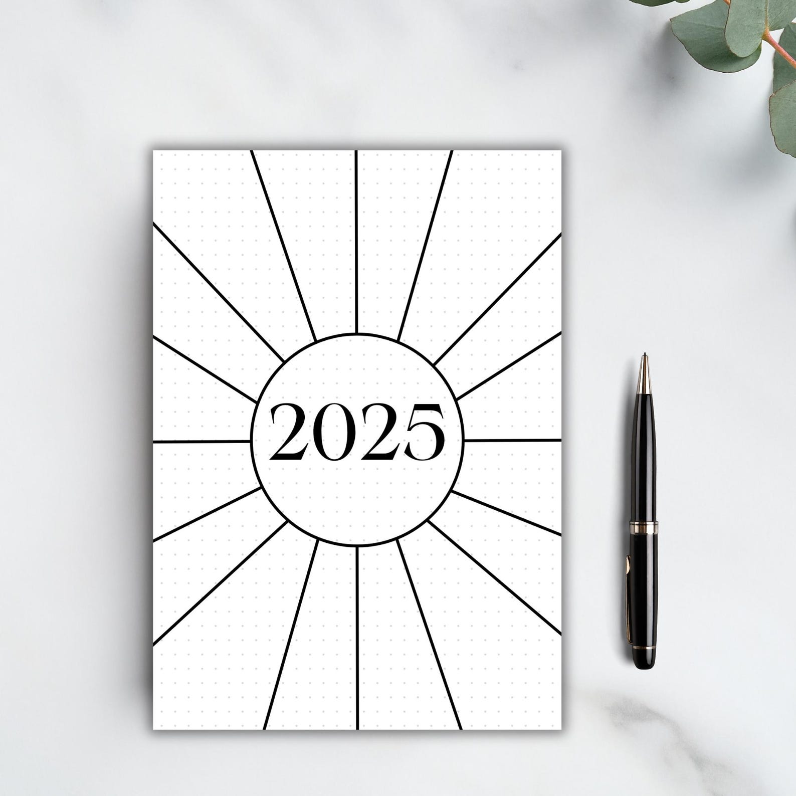 2025 Cover Page Bundle Bullet Journal Starter Pack 2025 Title Page 2025 ...