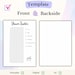 Shower Tracker A5 Bullet Journal Page Digital Monthly Tracker Insert ...