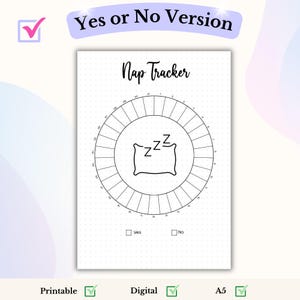 Nap Tracker Bullet Journal Printable Nap Log Sleep Tracker Sleep Log ...