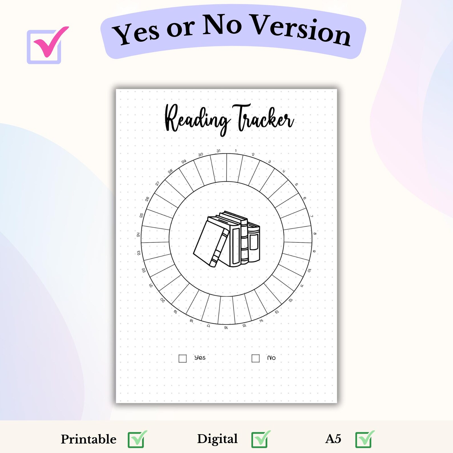 Reading Tracker Bullet Journal Printable Book Tracker Bujo Journal ...