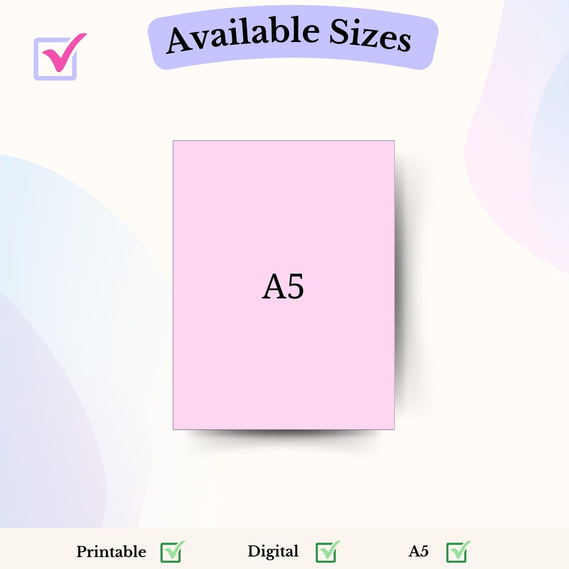 Shower Tracker Habit Wheel A5 Bullet Journal Page Digital Monthly ...
