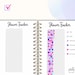 Shower Tracker A5 Bullet Journal Page Digital Monthly Tracker Insert ...