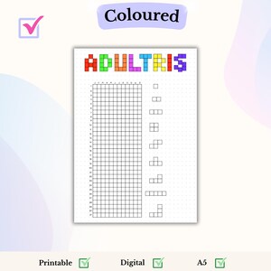 Adulting Tracker Bullet Journal Page Adultris Adult Task Habit Tracker ...