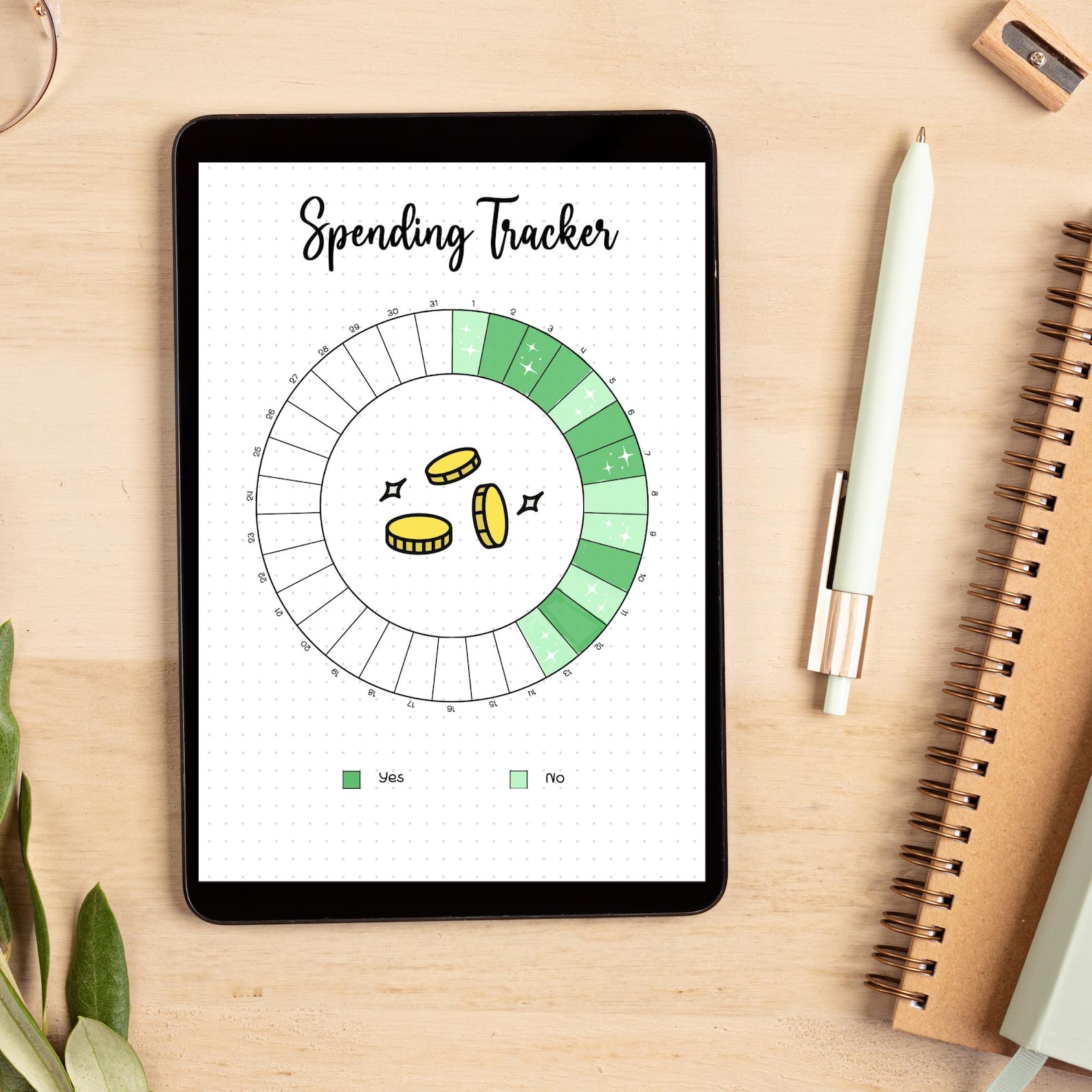 Spending Tracker Wheel Bullet Journal PDF Finance Tracker Budgeting ...