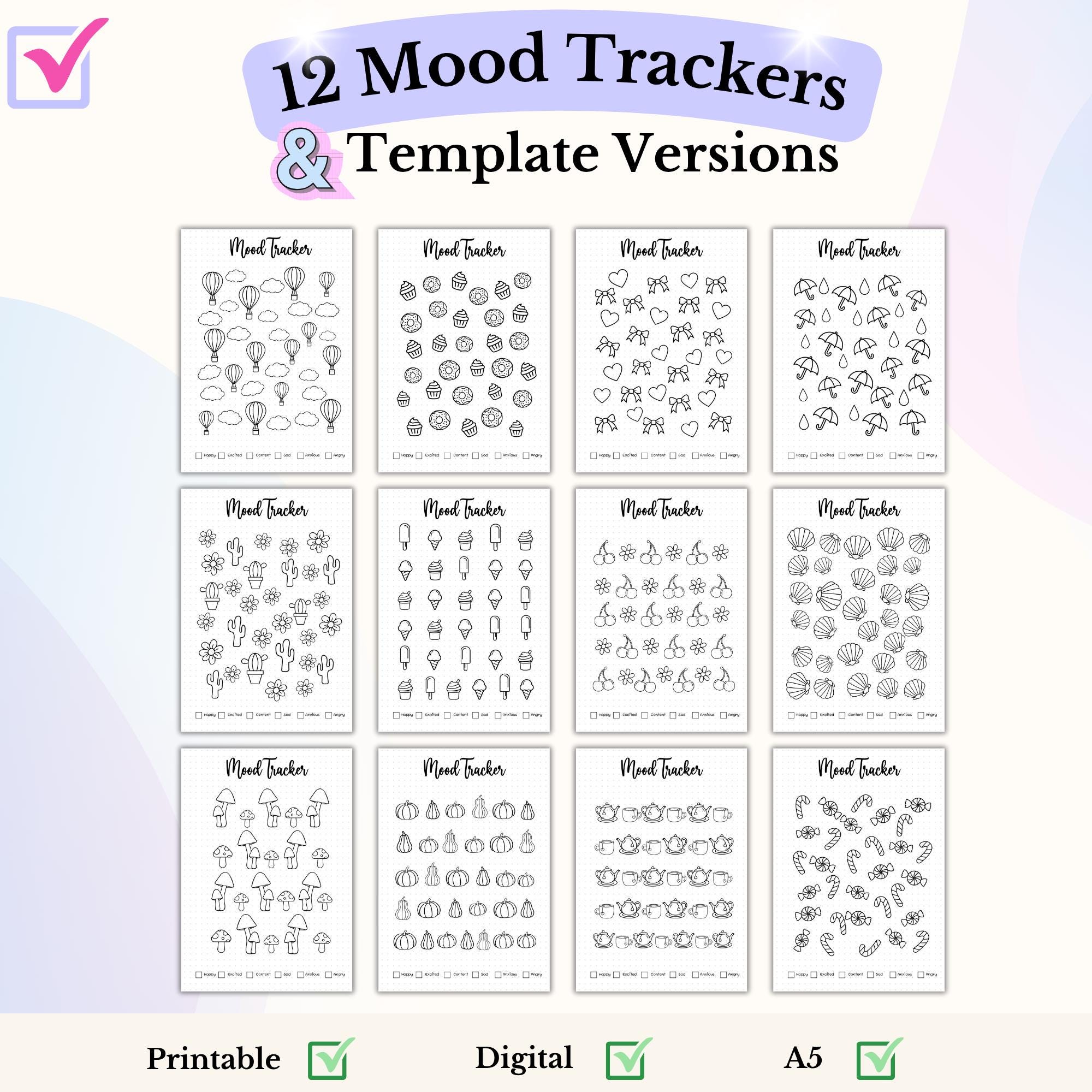 2026 Bullet Journal Bundle Bullet Journal Starter Pack Yearly Tracker ...