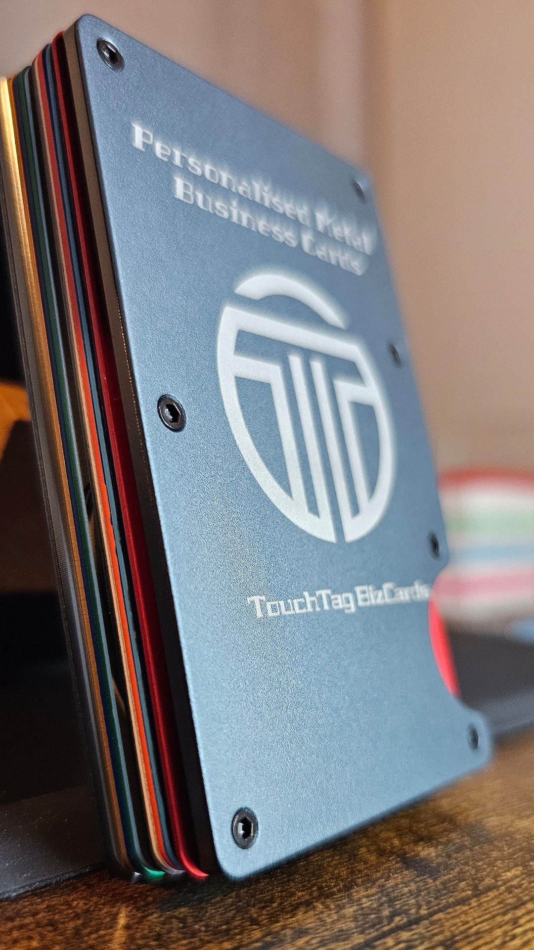 Laser Engravable Business/ Bank Card Holder - Etsy UK