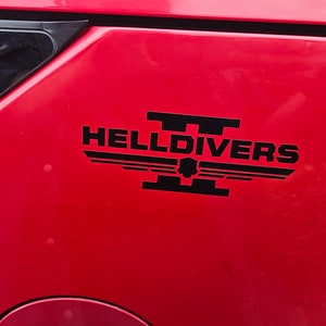 Helldivers 2 Logo Vinyl Sticker - Etsy