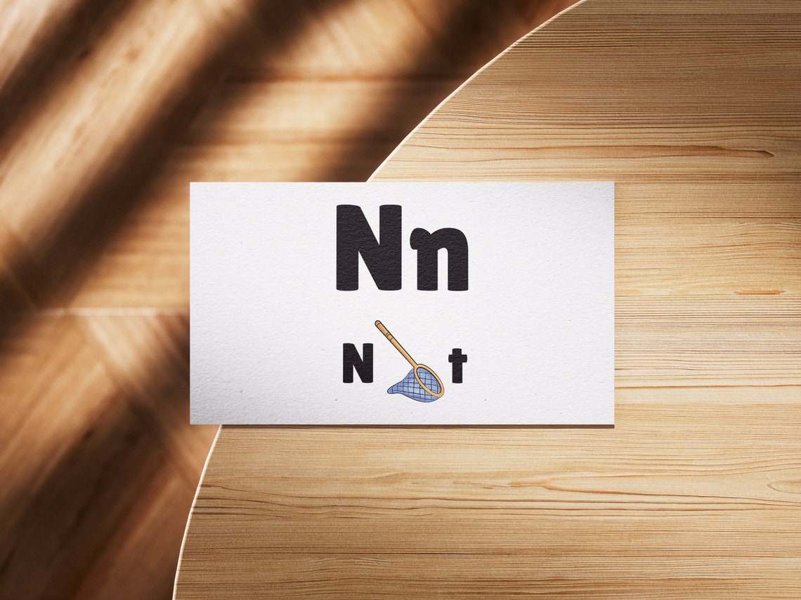 Letter N: Net Icon SVG PNG Files A4 Wall Poster digital Download - Etsy