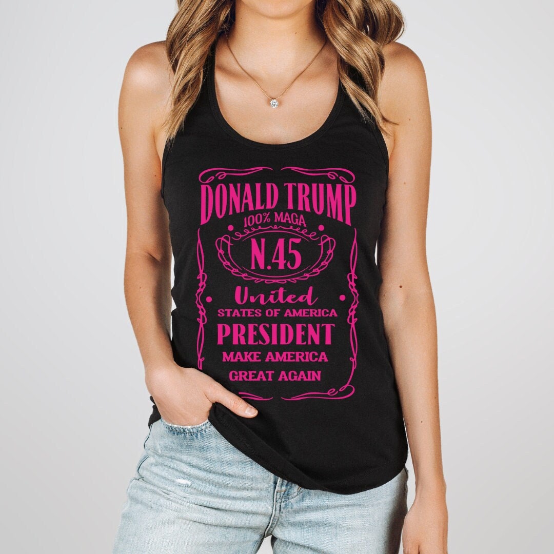 Trump Vance 2024 Logo Racerback Tank, Trump Vance 2024 Logo Tanks ...
