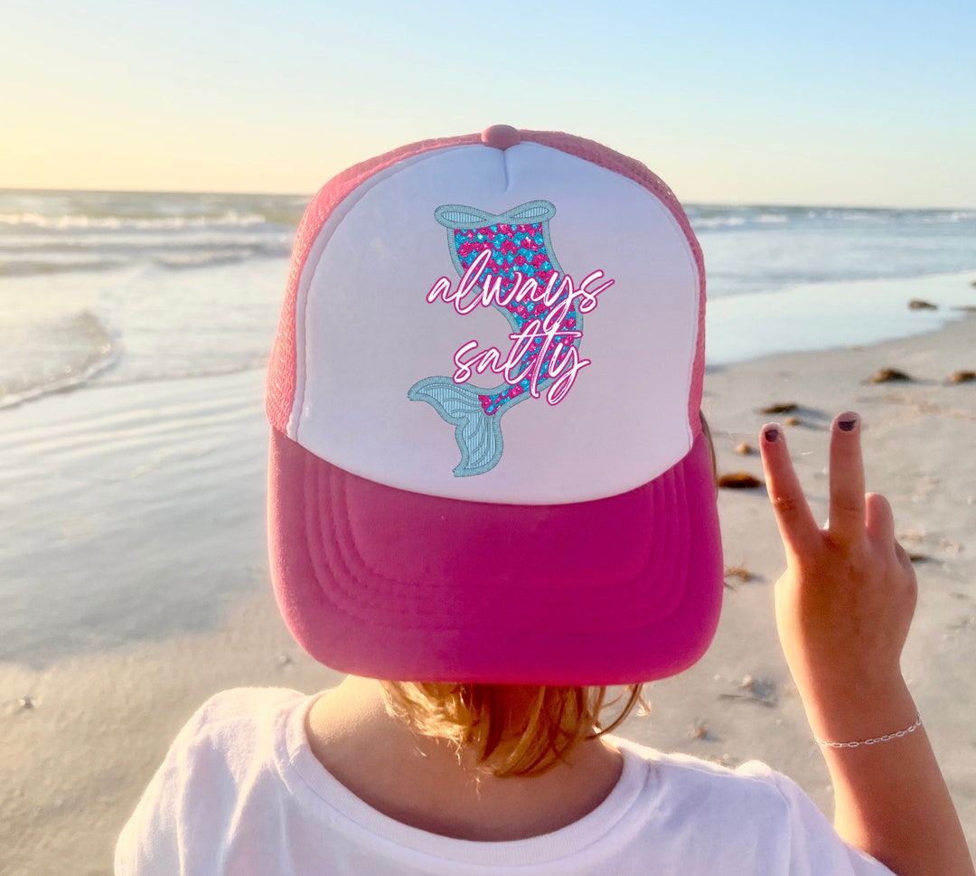 Mermaid Hat Summer Hat for Girls Beach Hat for Kids - Etsy