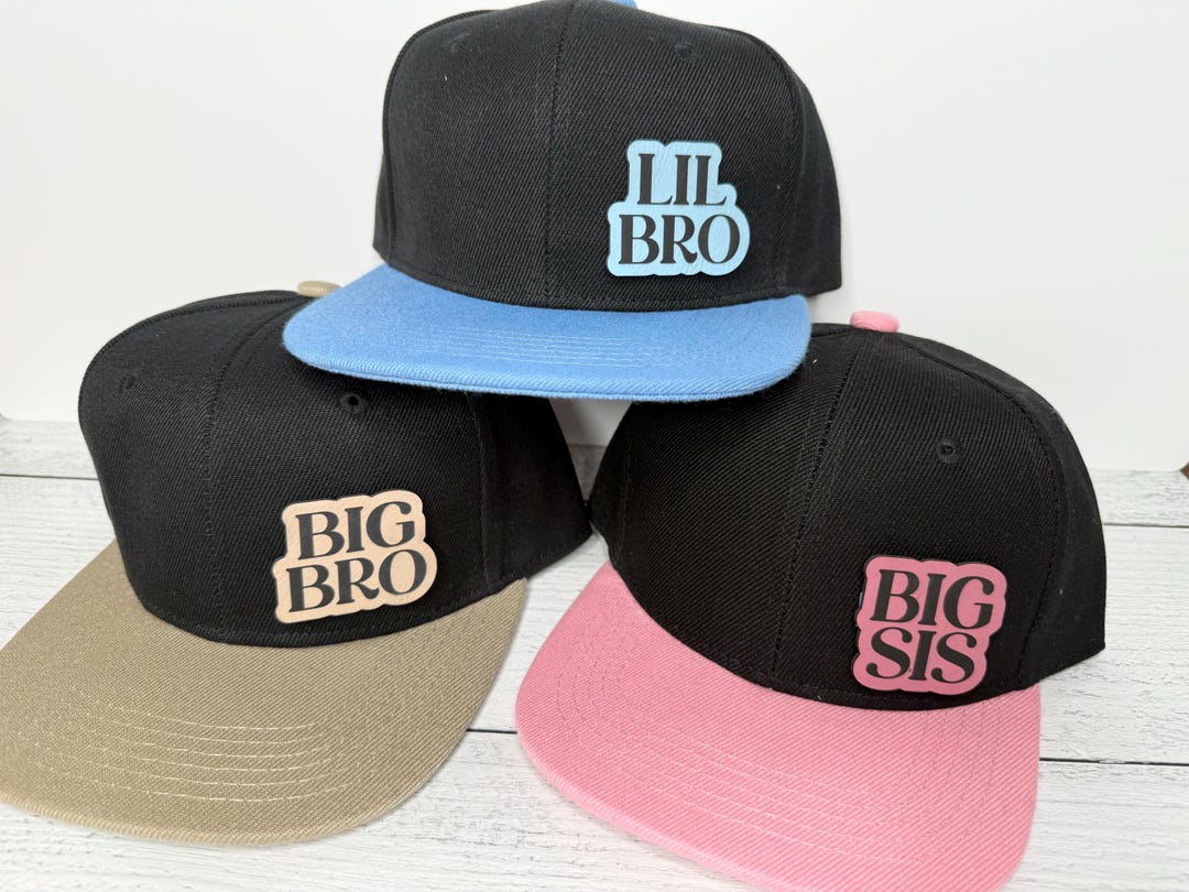 Big Brother Big Sister Hat | Kids Hat Custom | Big Bro Gift ...