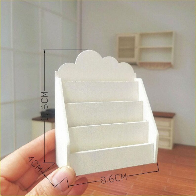 1:6 Scale Dollhouse Miniature Mini Simulation Books Newspapers ...