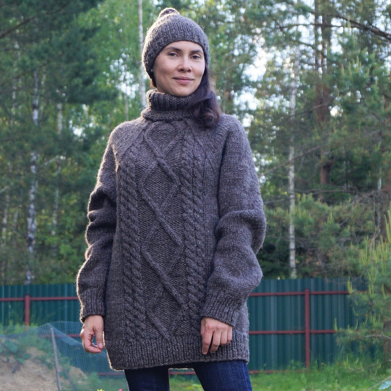 Heavy Wool Sweater - Etsy