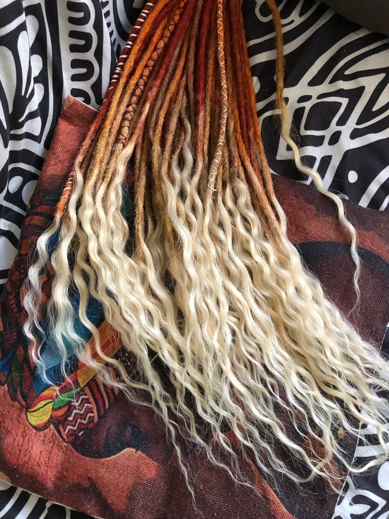 Brown Texture Dreadlocks, Kanekalon, Stylish Hair, Brown Dreadlocks ...