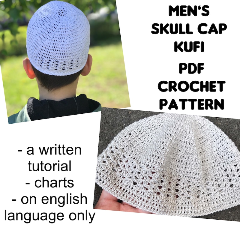 Crochet Muslim Kufi - Etsy