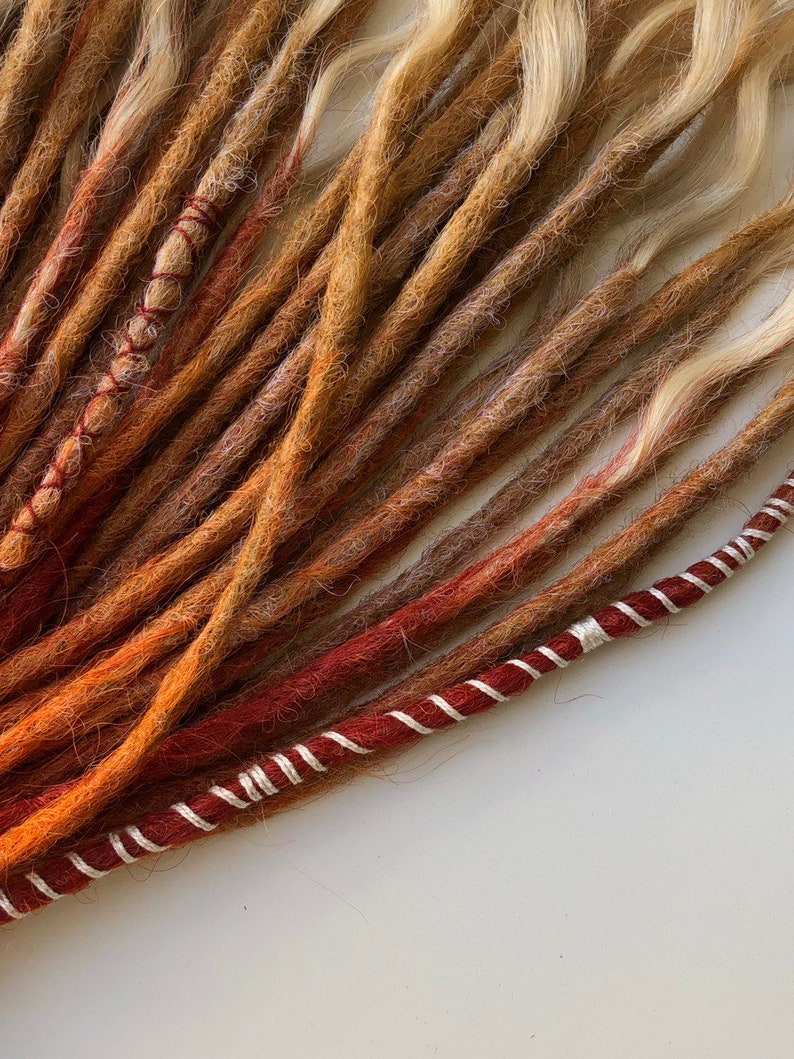 Brown Texture Dreadlocks, Kanekalon, Stylish Hair, Brown Dreadlocks ...