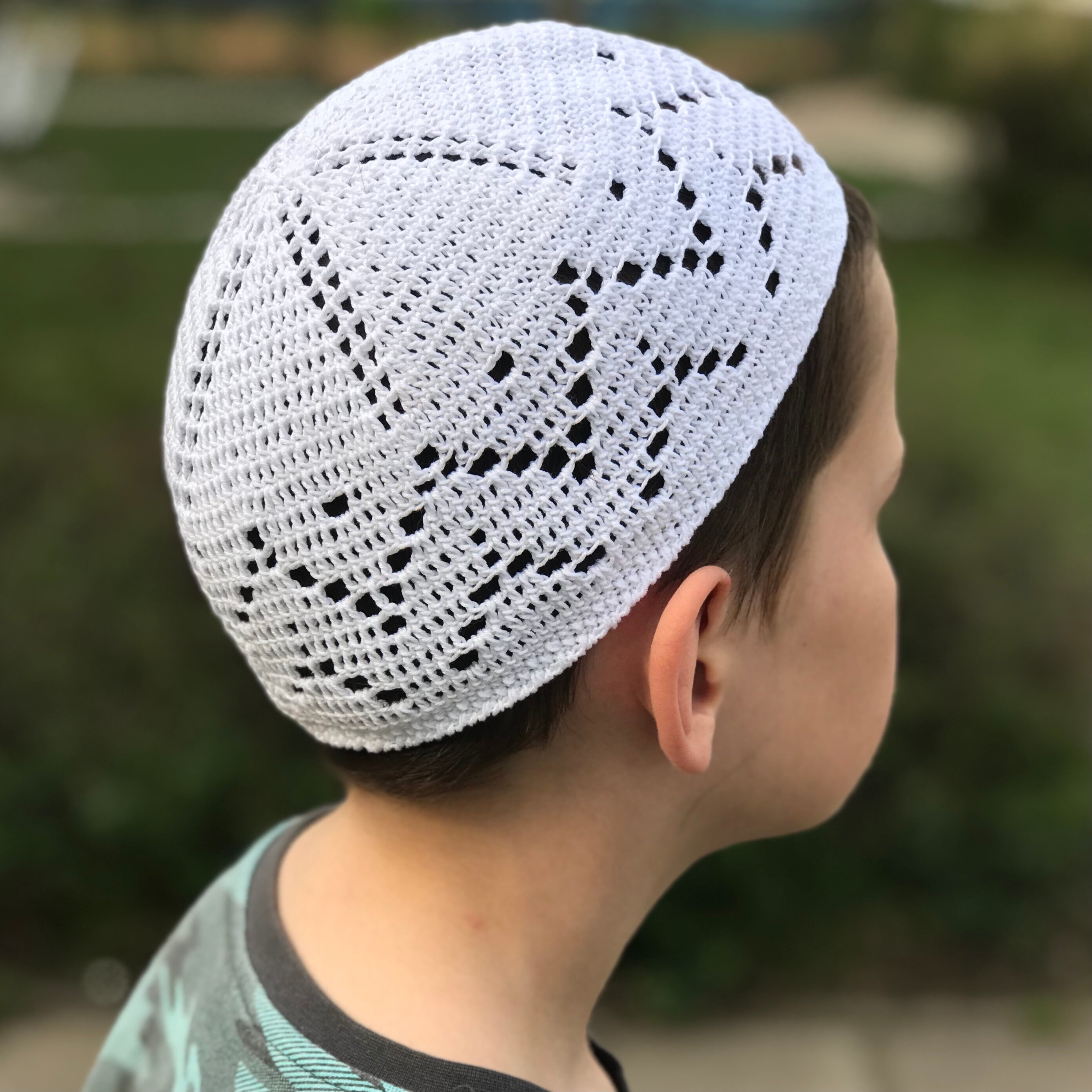 DIY Crochet Skull Cap Kufi for Adults PDF Pattern - Etsy