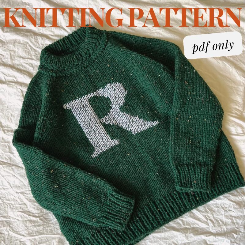 Loom Knit Sweater Pattern - Etsy