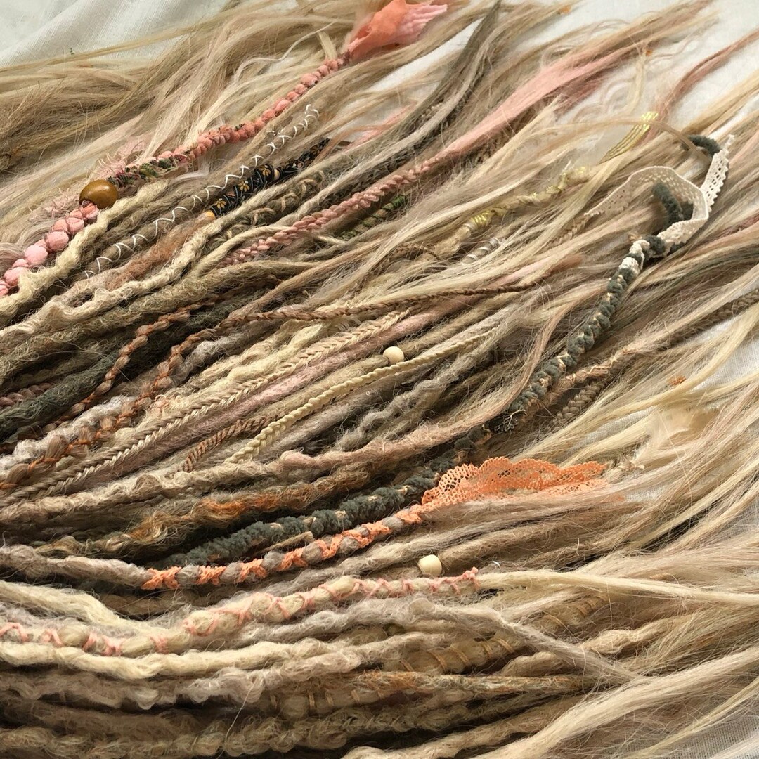 Boho Dreadlocks Set/blonde Dreadlocks/dreadlocks/hair Extensions ...