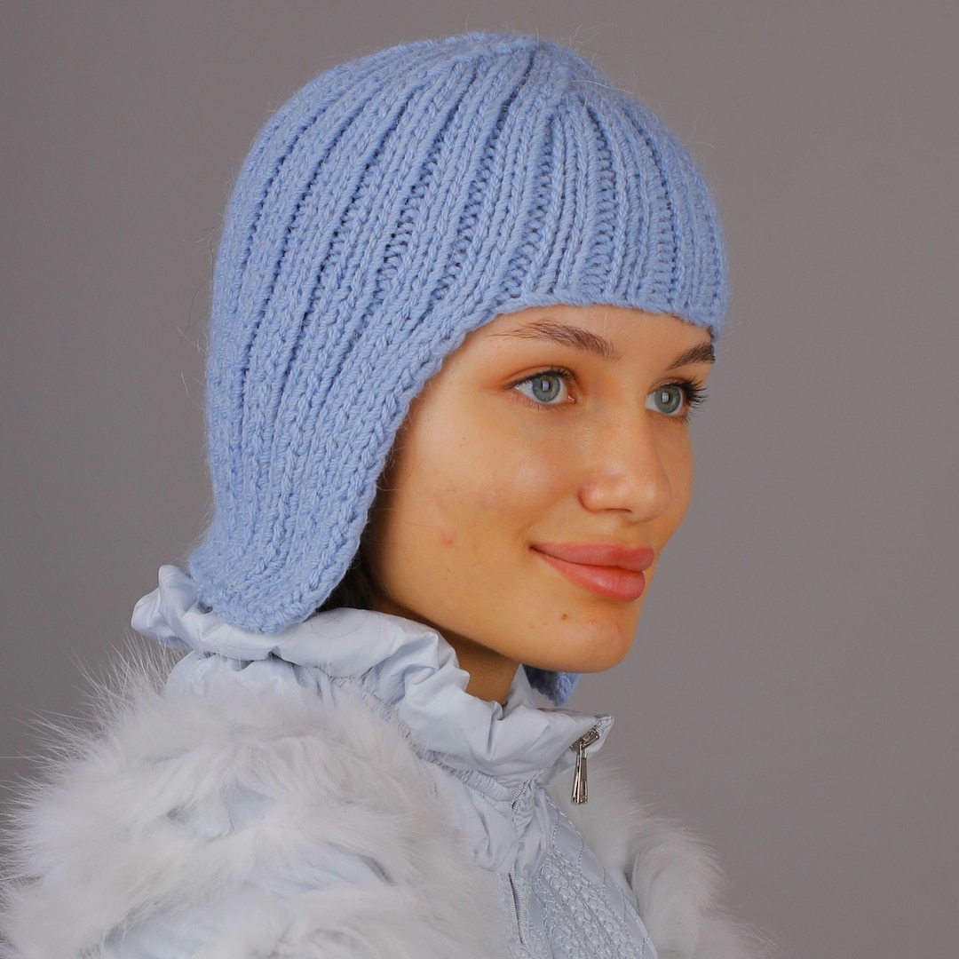 Wig Hat, Adult Bonnet, Bonnet. Light Blue Color - Etsy