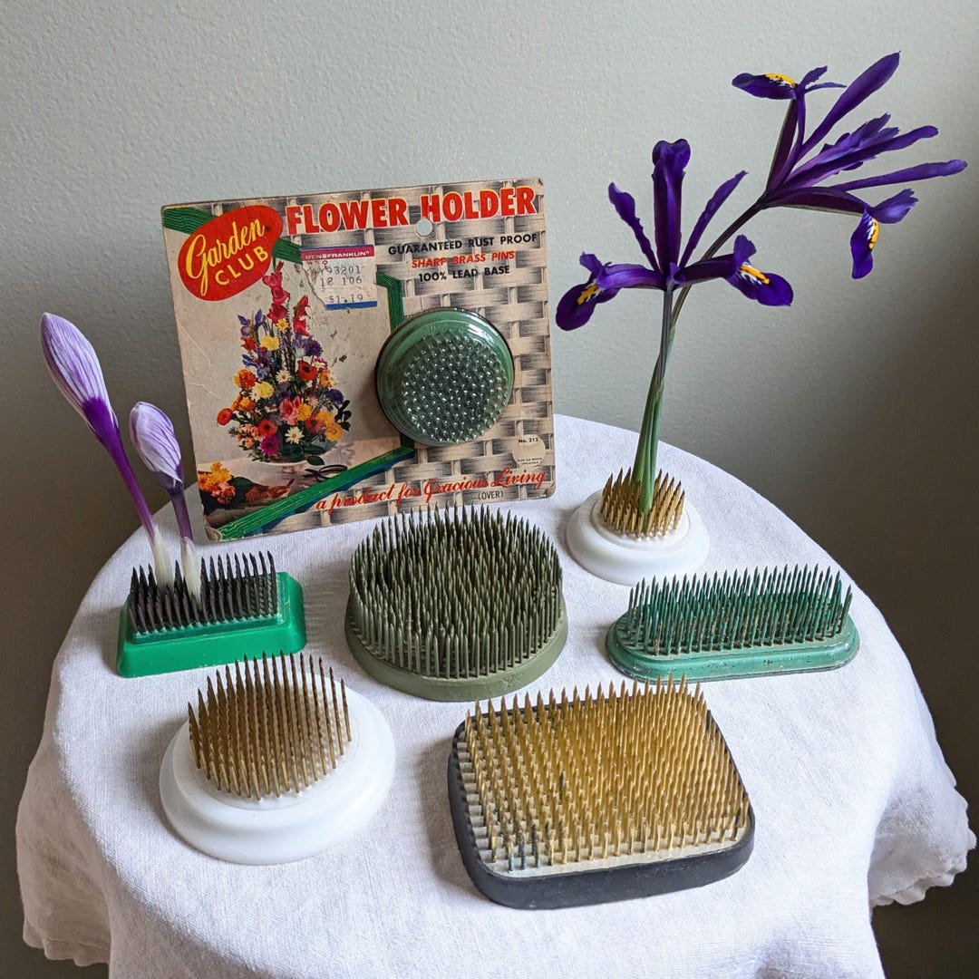 Flower Pin Frog Holders - You Choose - for Floral Arranging - Floral ...