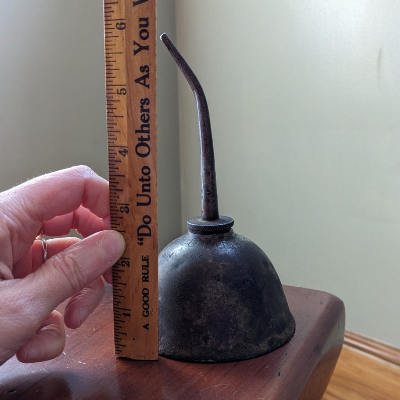 Antique 1900s 6" Empty Oil Can by Pittsburgh Gem Mfg Co - Etsy