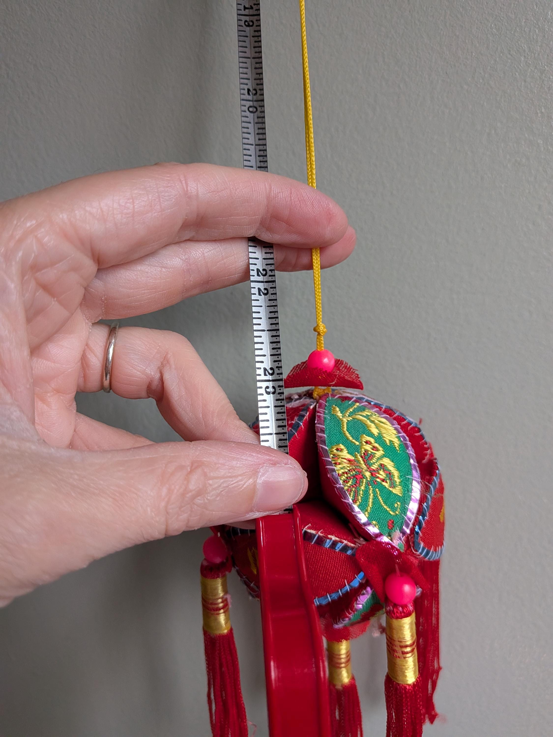 Vintage Chinese Embroidered Hanging Silk Ball Xiuqui - Etsy
