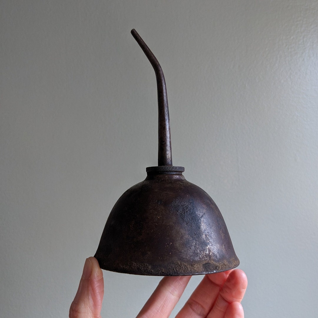 Antique 1900s 6" Empty Oil Can by Pittsburgh Gem Mfg Co - Etsy
