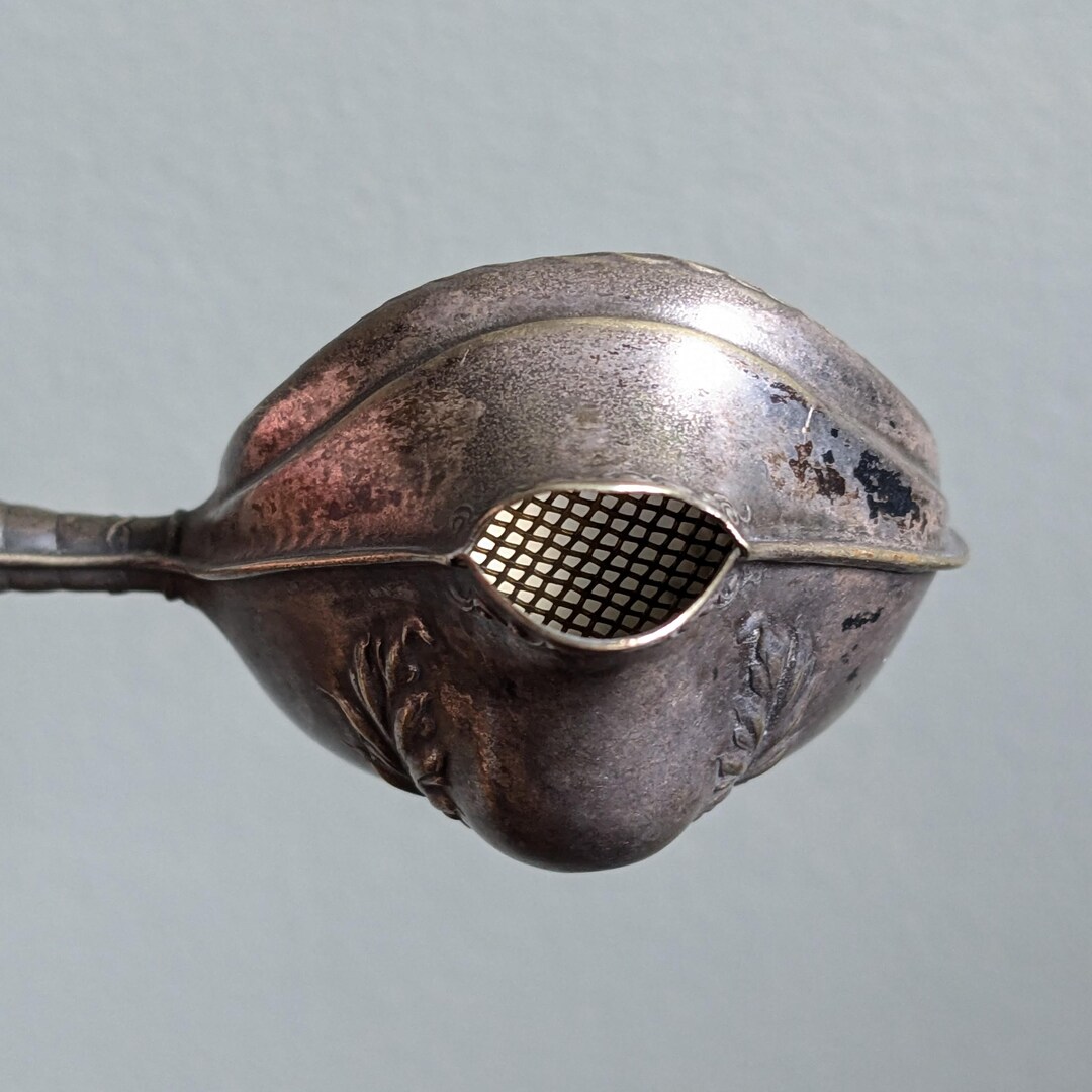 Antique 1910s Tea Strainer Spoon - Etsy