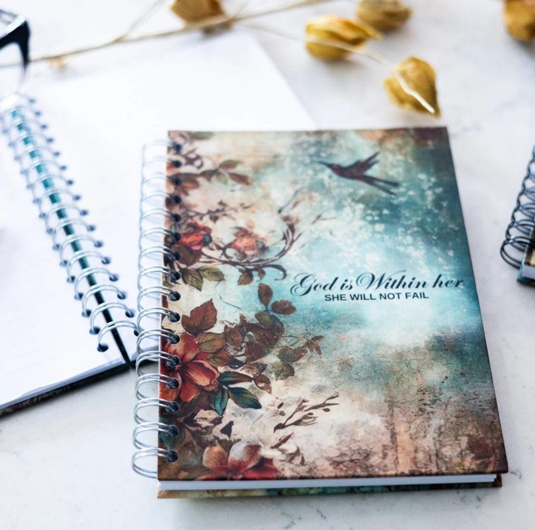 Spiral Notebooks Church Notebook Bible Verse Bible Study Notebook ...