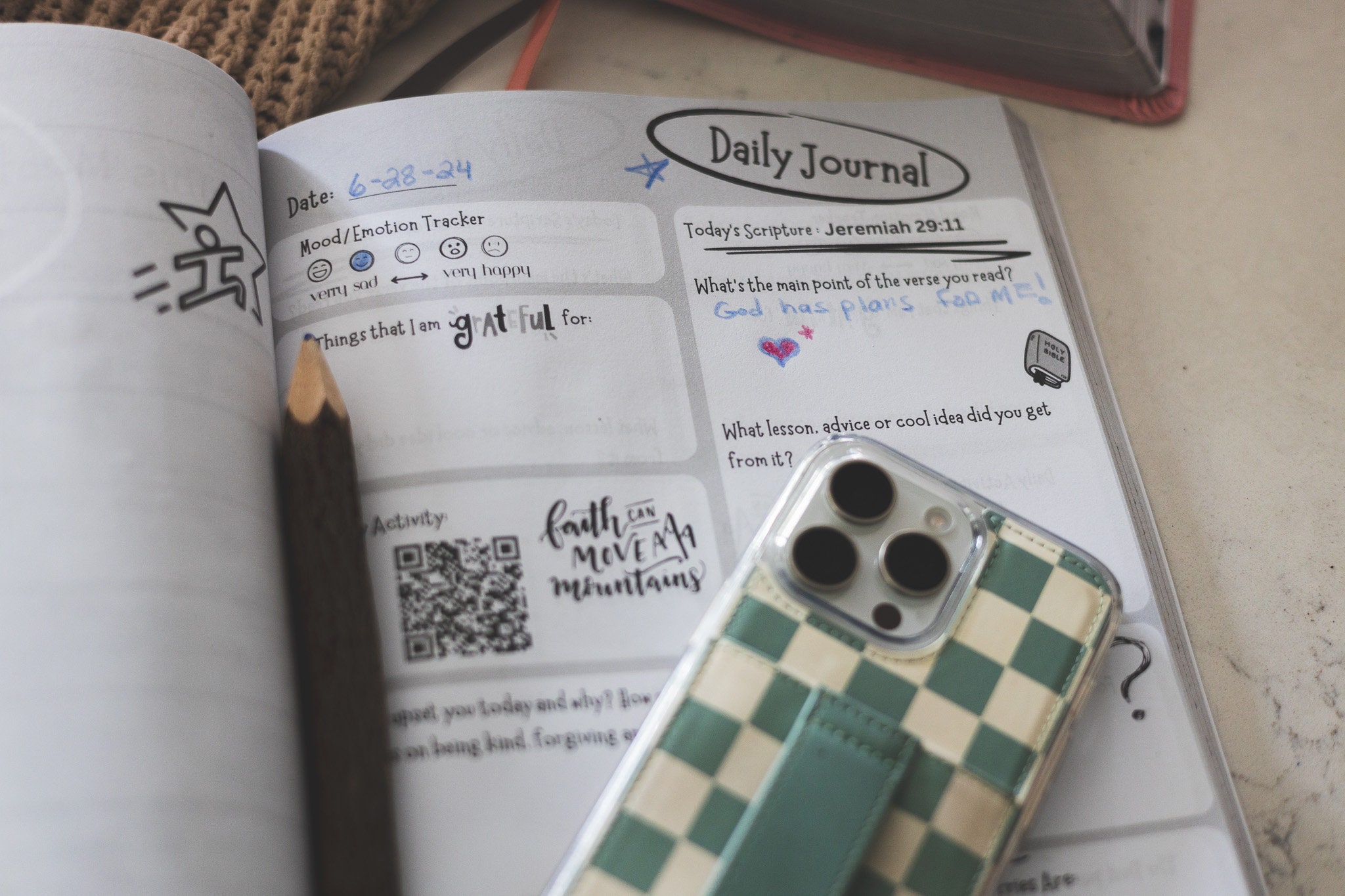 Prayer Journal for Teens Girls | Rooted Prayer Journal | Devotional ...