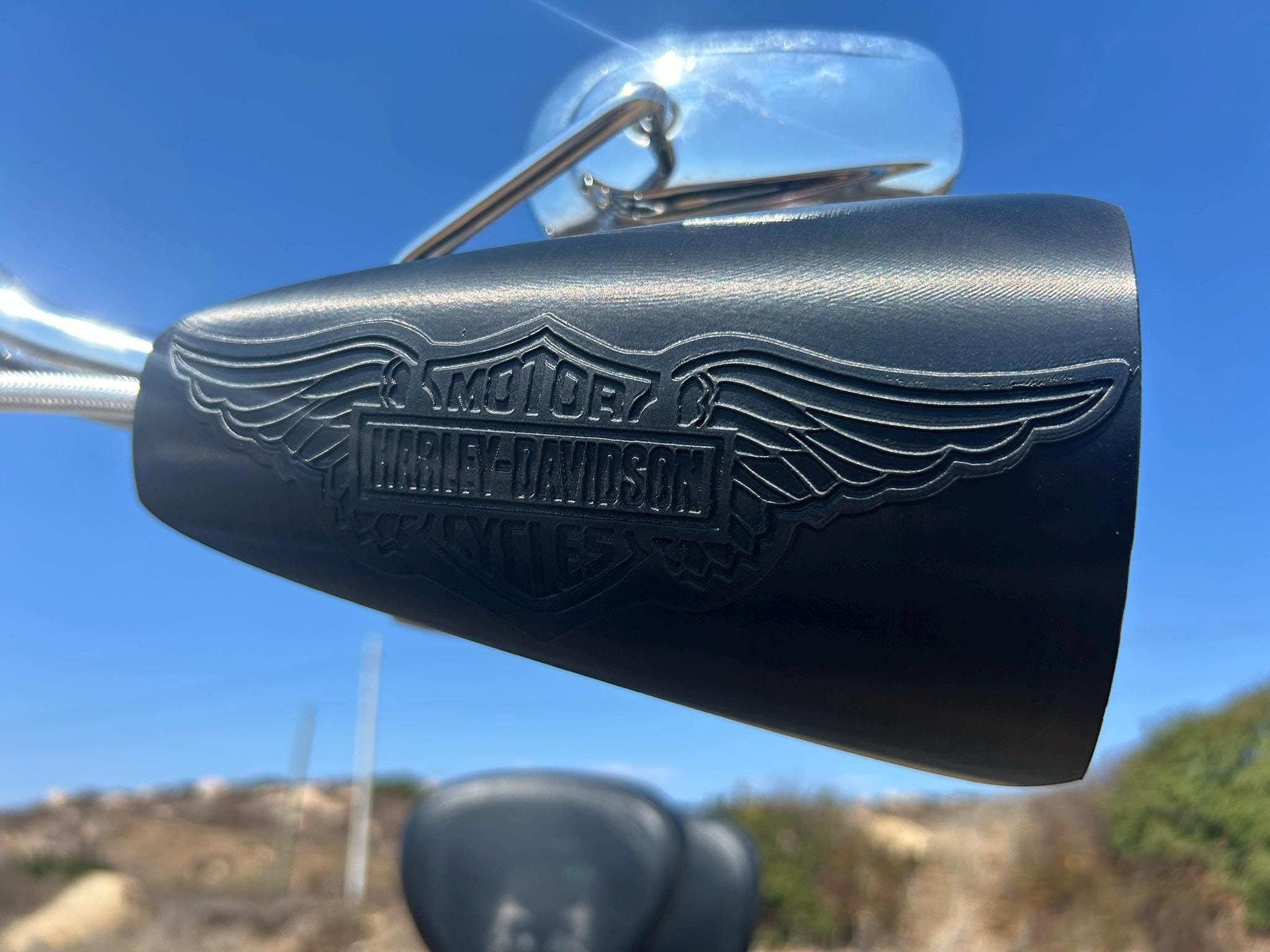 Harley Davidson Handguards. Custom Made. Hand Guards With Logos ...