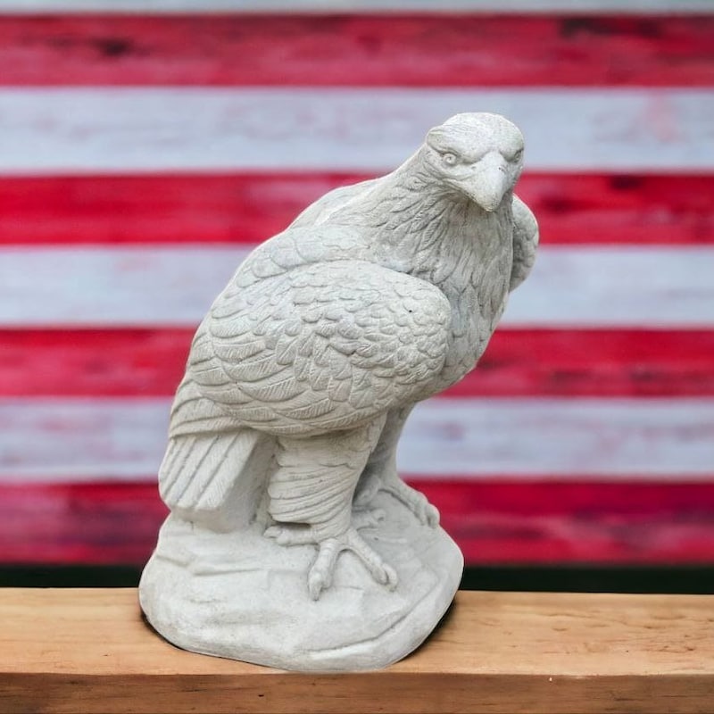 Large Concrete Eagle Statue - Etsy