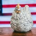 Detailed Hen Chicken Statue Large Farm Chicken Sculpture Backyard Stone ...