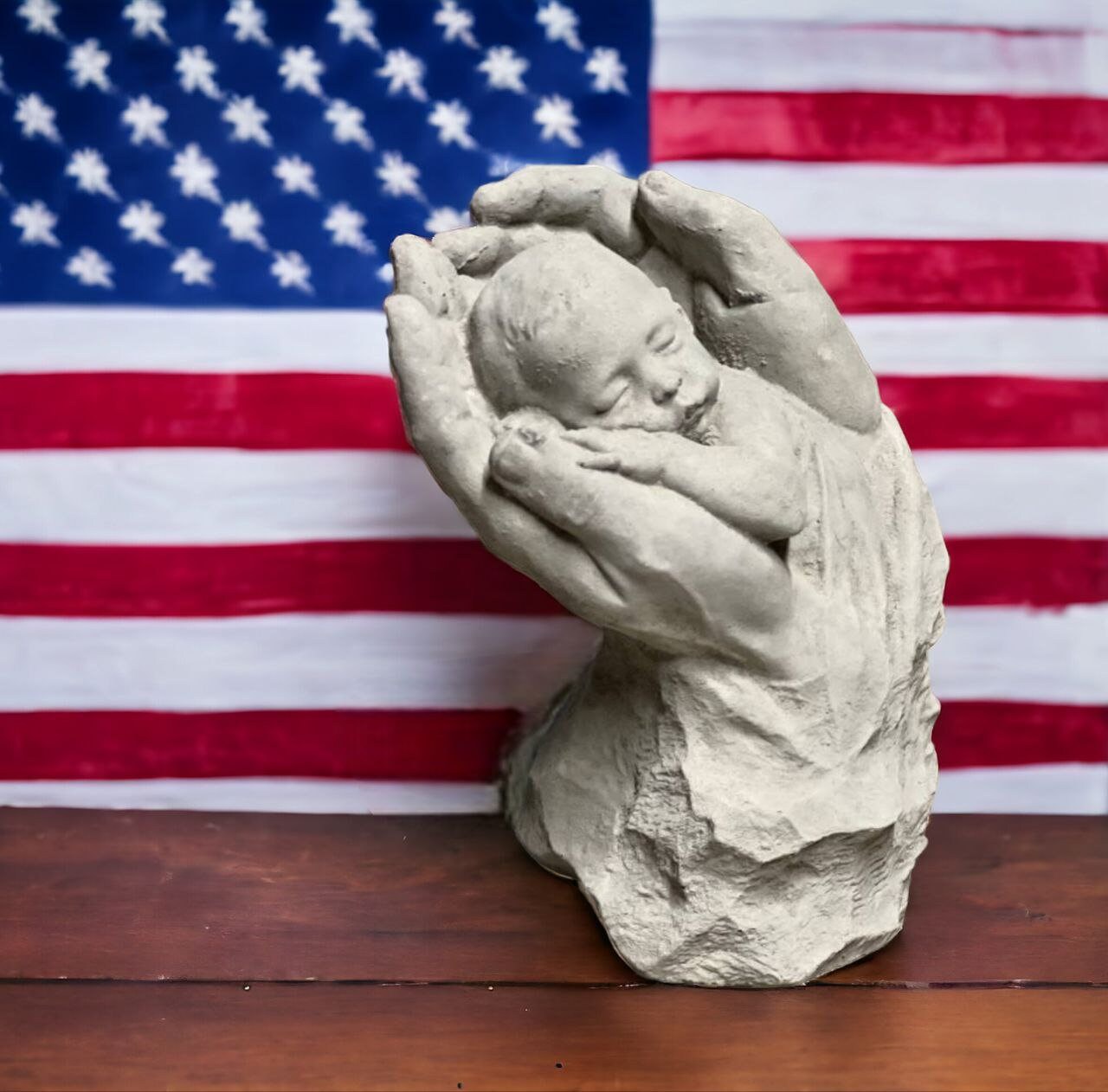 Loving Hands Statue Hand Holding Newborn Sculpture Great Idea for Gift ...
