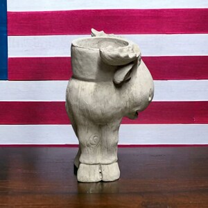 Standing Large Moose Planter Concrete Moose Flowers Pot Figurine ...