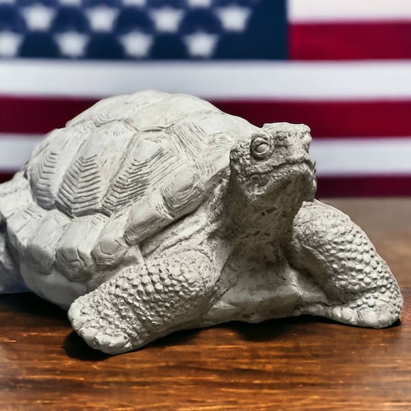 Large Garden Turtle Statue - Etsy