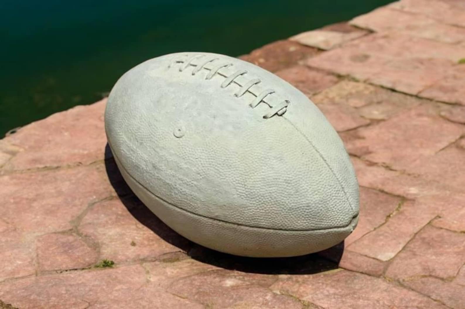 Concrete Football Figure Football Fans Gift Idea Soccer Sculpture ...