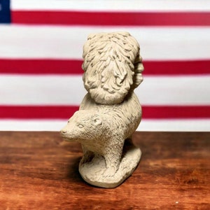 Massive Skunk on Base Statue Concrete Wild Animal Sculpture Detailed ...