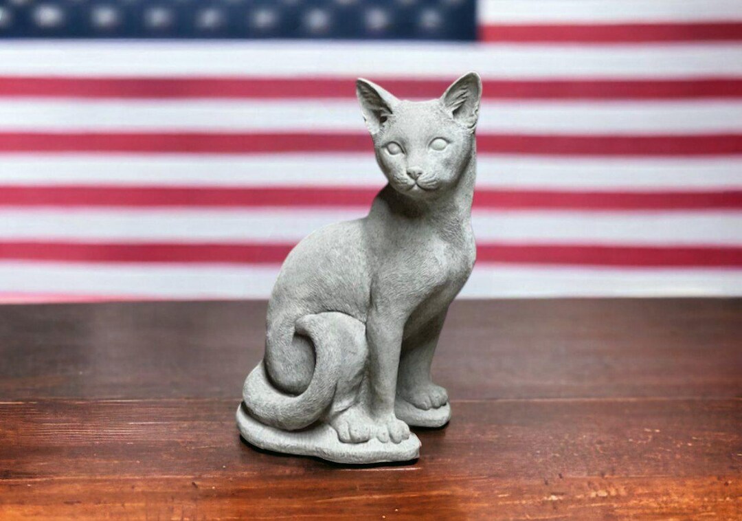 Siamese Cat Figure Detailed Cat Figure Realistic Cat Sculpture Pet ...