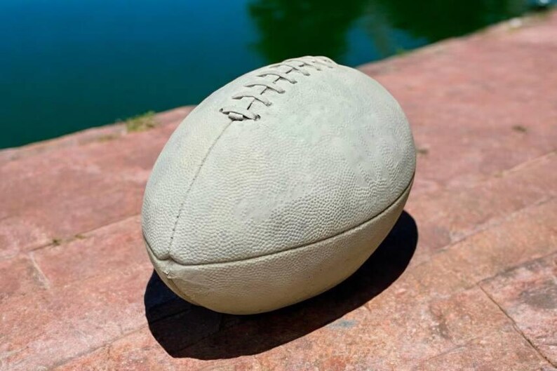 Concrete Football Figure Football Fans Gift Idea Soccer Sculpture ...