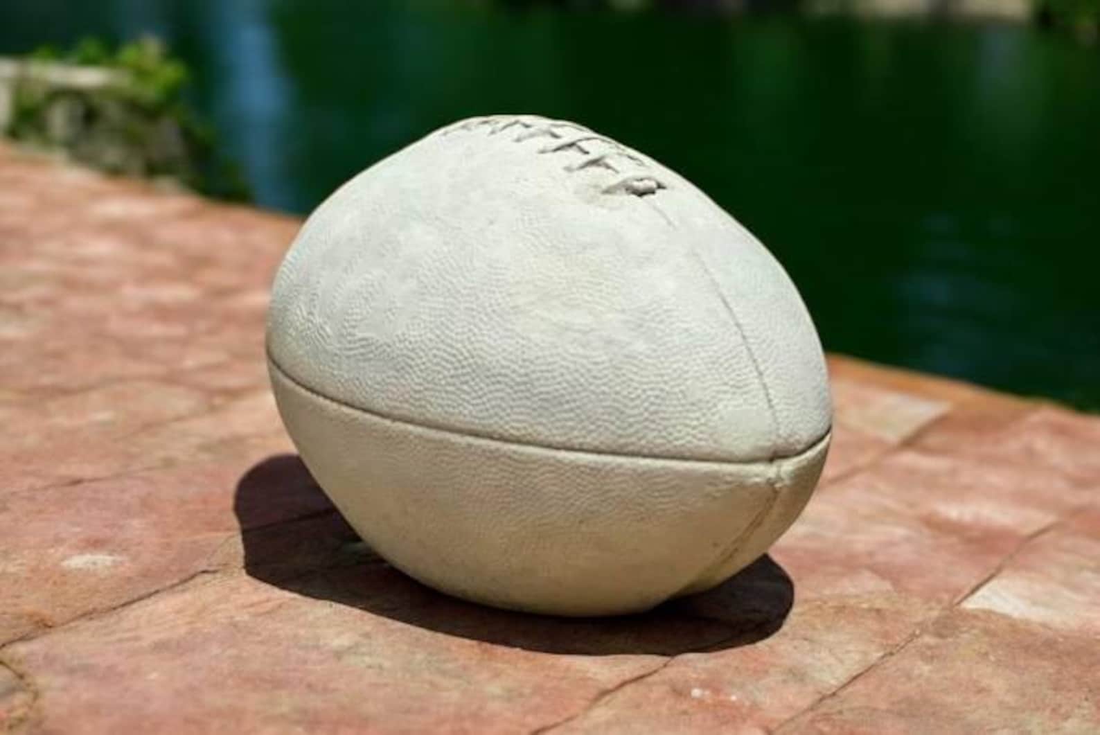 Concrete Football Figure Football Fans Gift Idea Soccer Sculpture ...