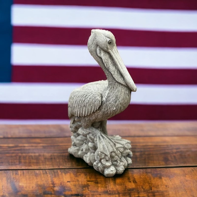 Outdoor Pelican Statue - Etsy