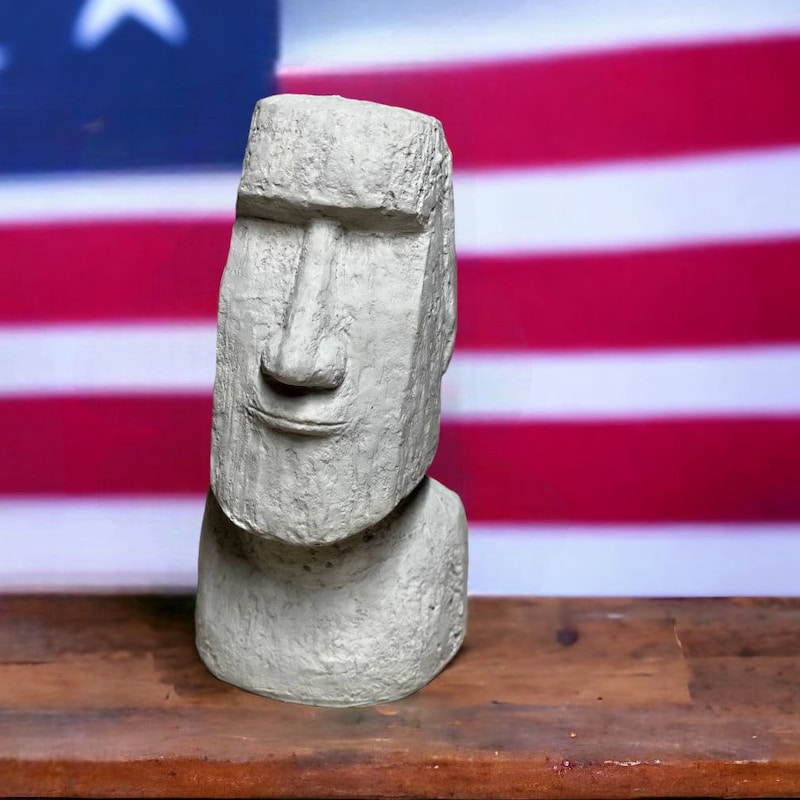 Moai Decoration - Etsy