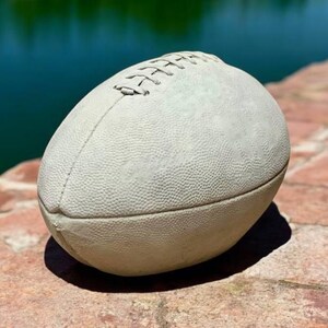 Concrete Football Figure Football Fans Gift Idea Soccer Sculpture ...