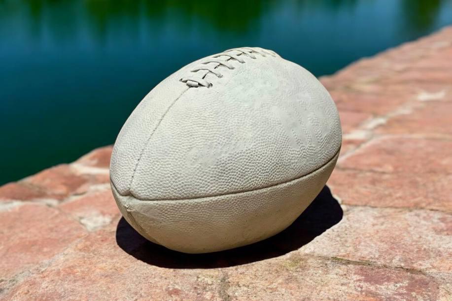 Concrete Football Figure Football Fans Gift Idea Soccer Sculpture ...